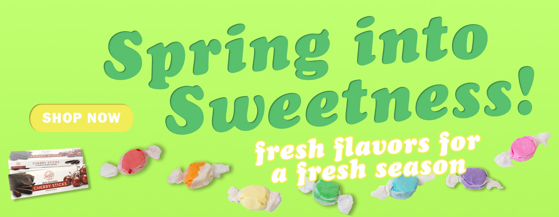 Sweet Candy Company - Buy Candy Online - Bulk Taffy, Chocolate Sticks