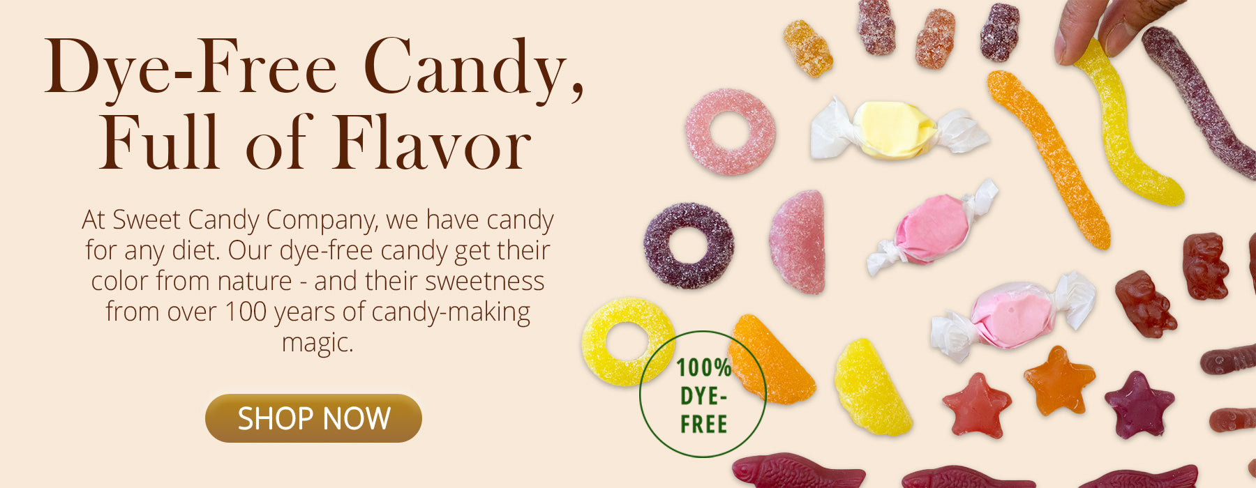 Sweet Candy Company - Buy Candy Online - Bulk Taffy, Chocolate Sticks